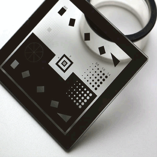 Correction sheet,3D image measuring instrument glass - Optry tech Co.,Ltd