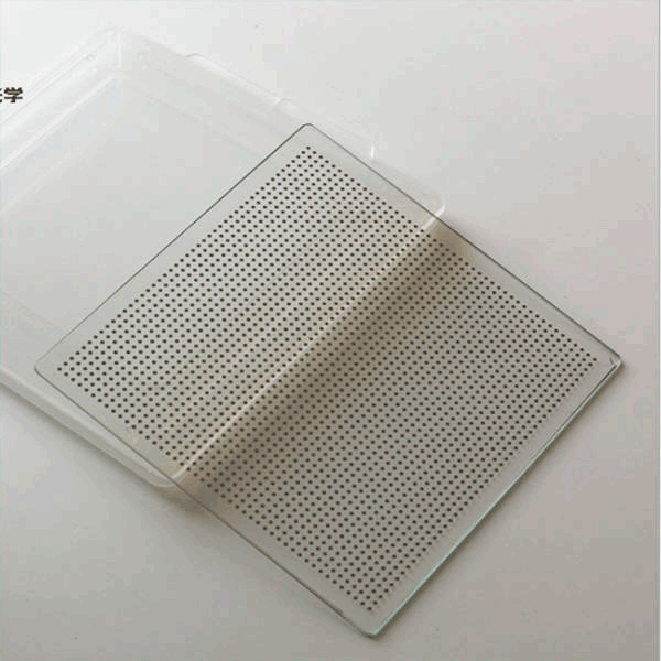 Glass solid dot calibration target,Halcon zero calibration plate ...