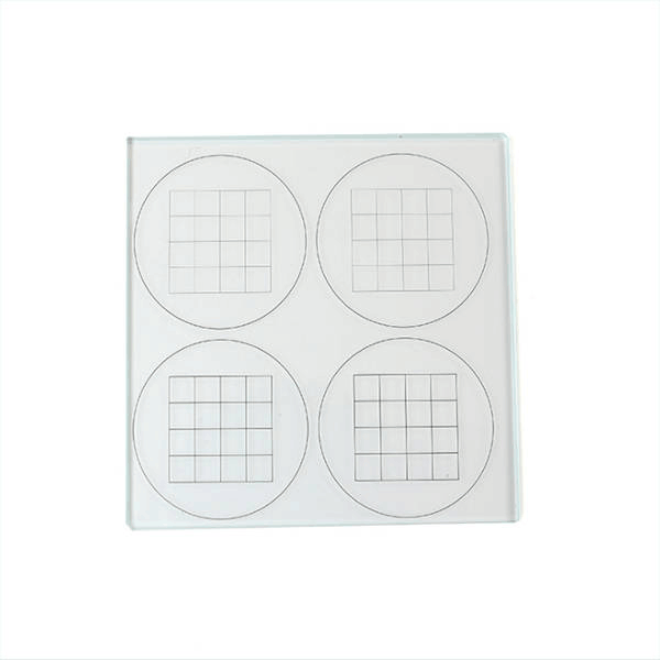 Glass solid dot calibration target,Halcon zero calibration plate ...