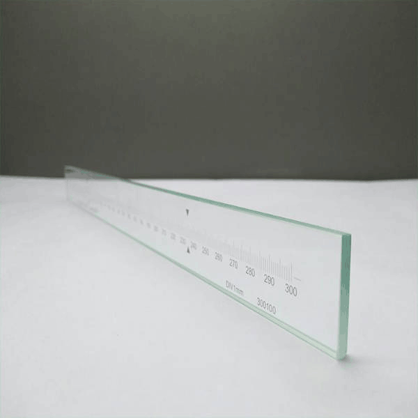 Glass ruler Stage Micrometer,Optical glass scale - Optry tech Co.,Ltd