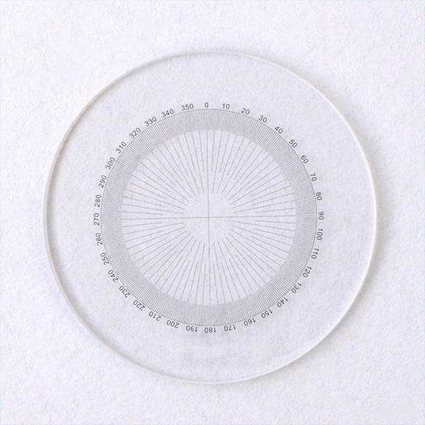 Theodolite reticles,Optical magnifying angle reticle - Optry tech Co.,Ltd